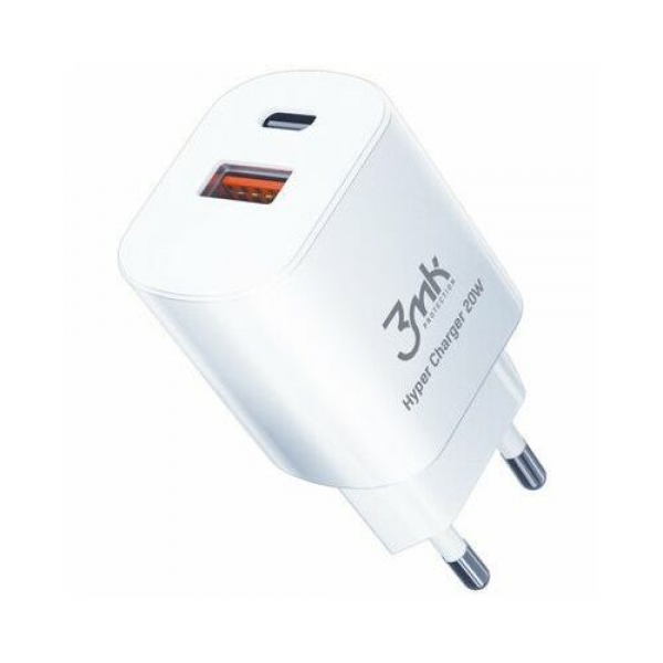 Klikk Computers Store Malta - 3mk 20W USB-C & USB-A Hyper Charger Power ...